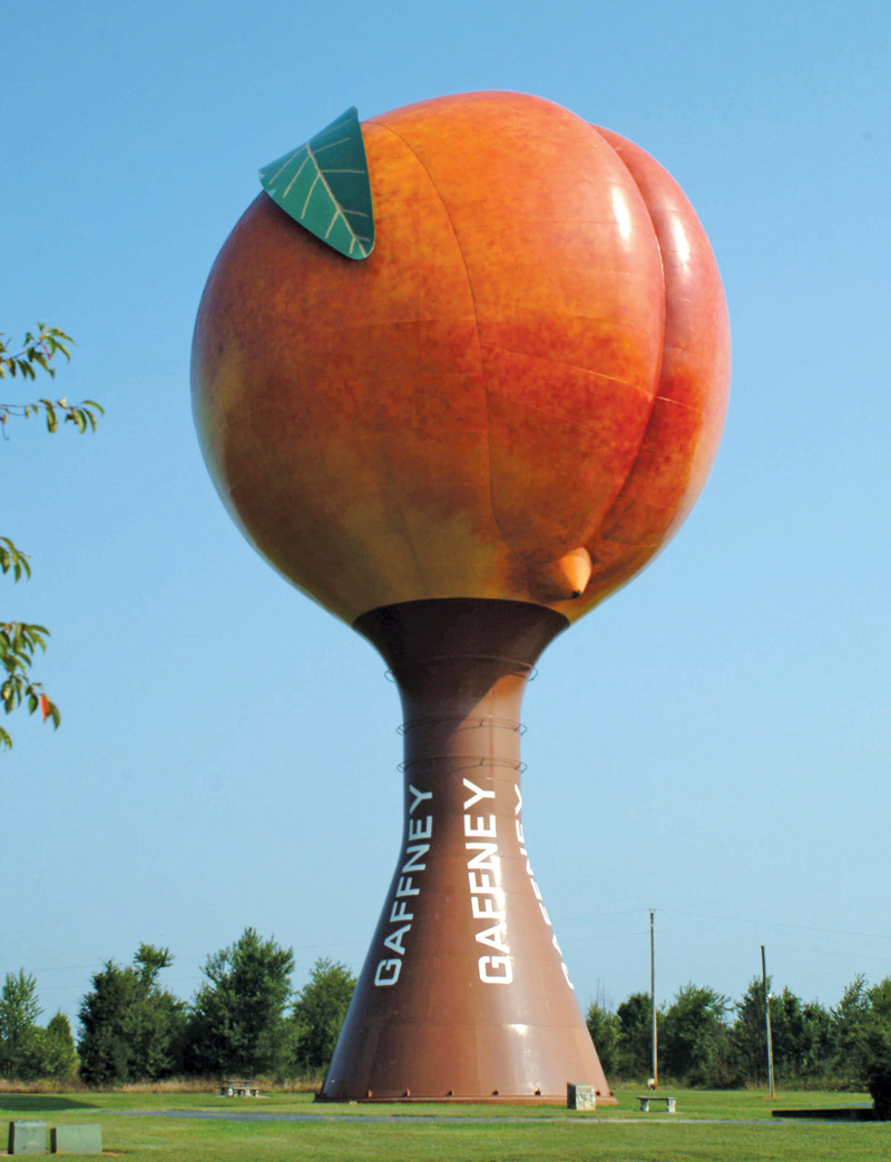 Just Peachy: The Juicy Tale of Gaffney’s Giant Peachoid – The Southern ...